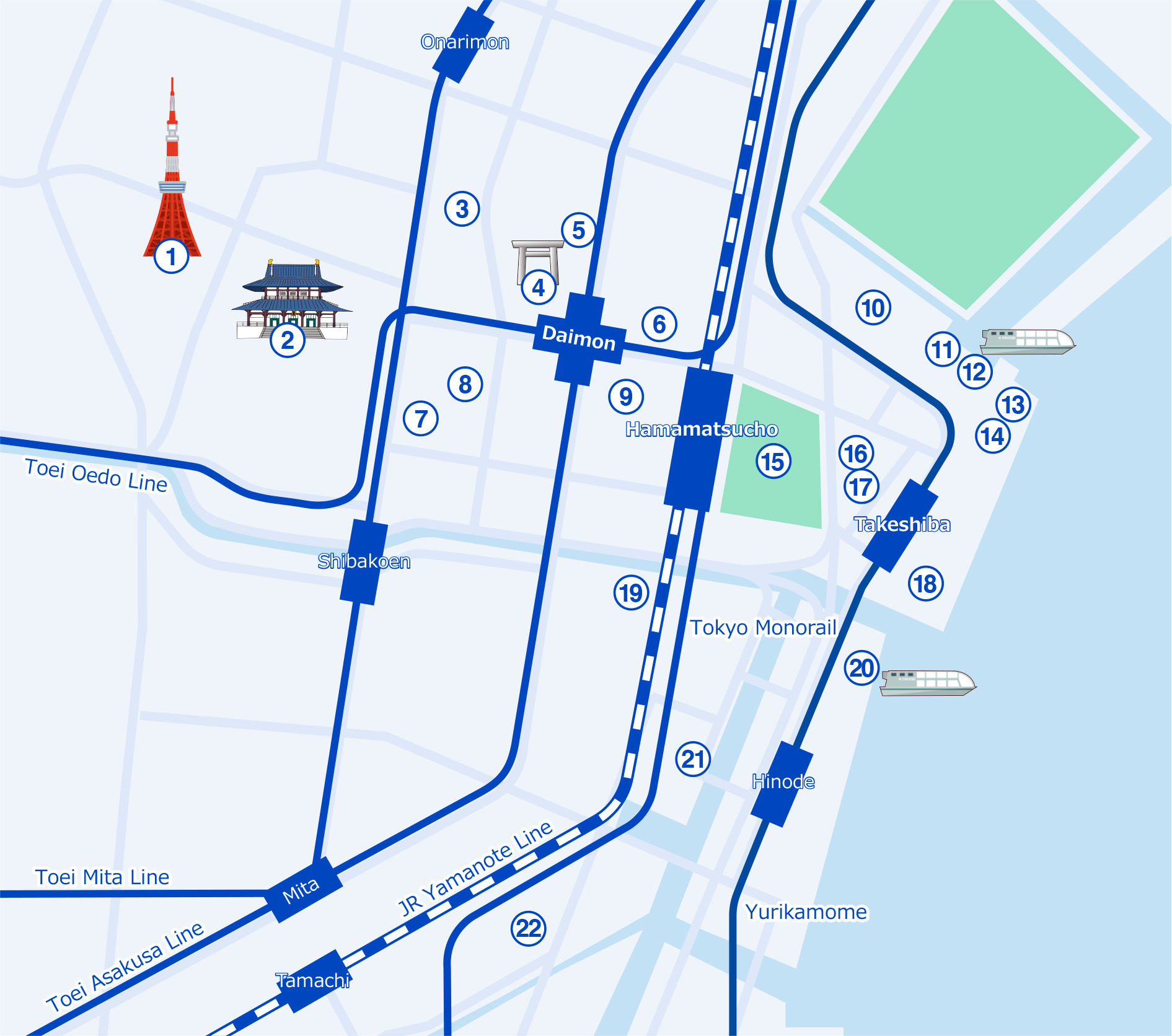 About | Hamamatsucho/Takeshiba/Shibaura Area DMO Planning Office